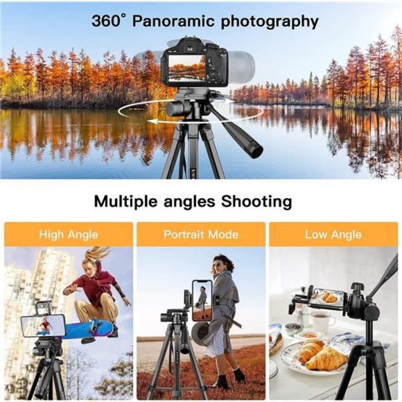 Cameras, Photo & Video | Phone Tripod 67 Tall Camera Tripod Stand ...